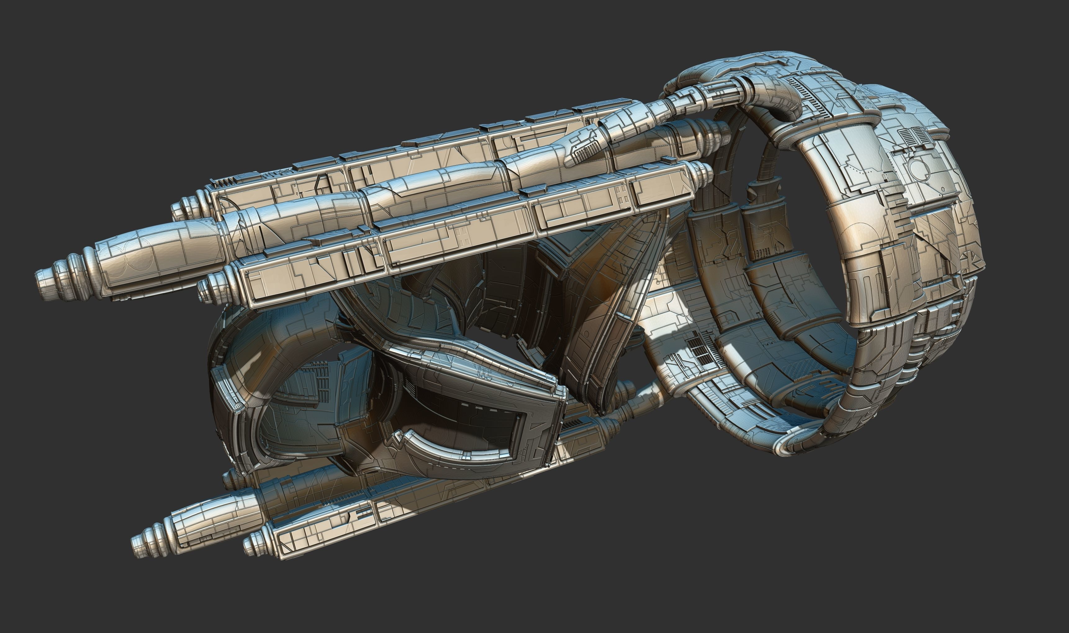 space equipment node 00181 3D model | CGTrader