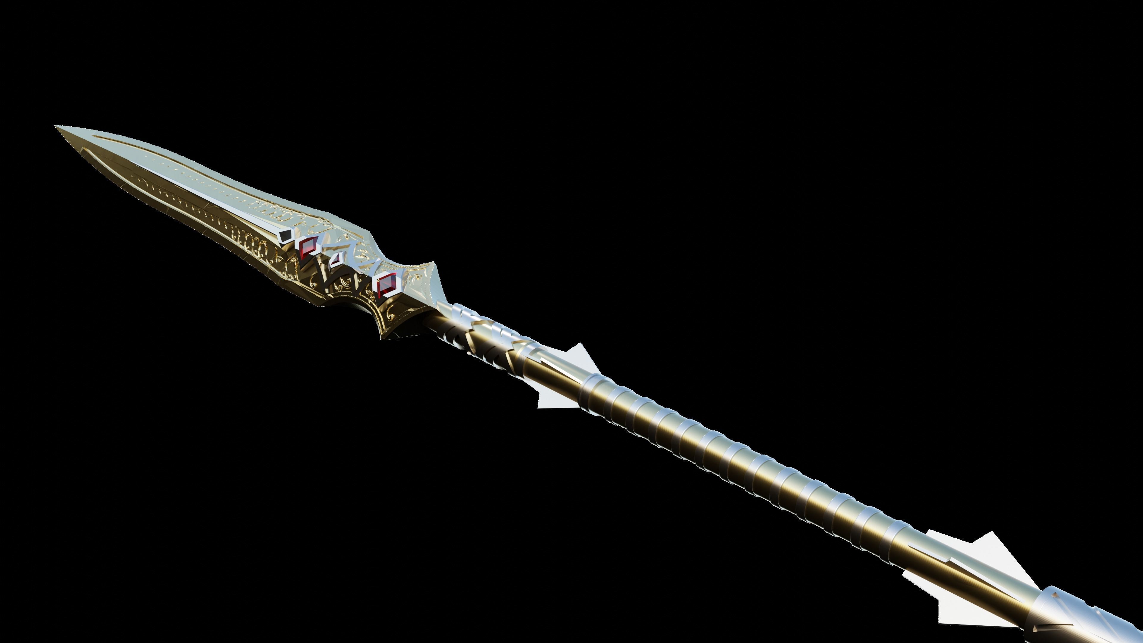 Draupnir Spear from God of War Ragnarok 3D model 3D printable | CGTrader