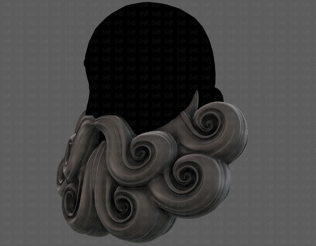 Beard V47 3D model | CGTrader