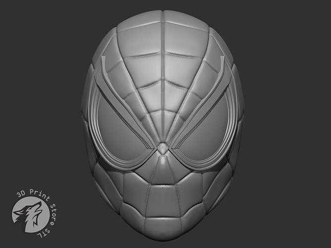Spiderman Mask From Marvel Comics - Fan Art 3D model 3D printable ...