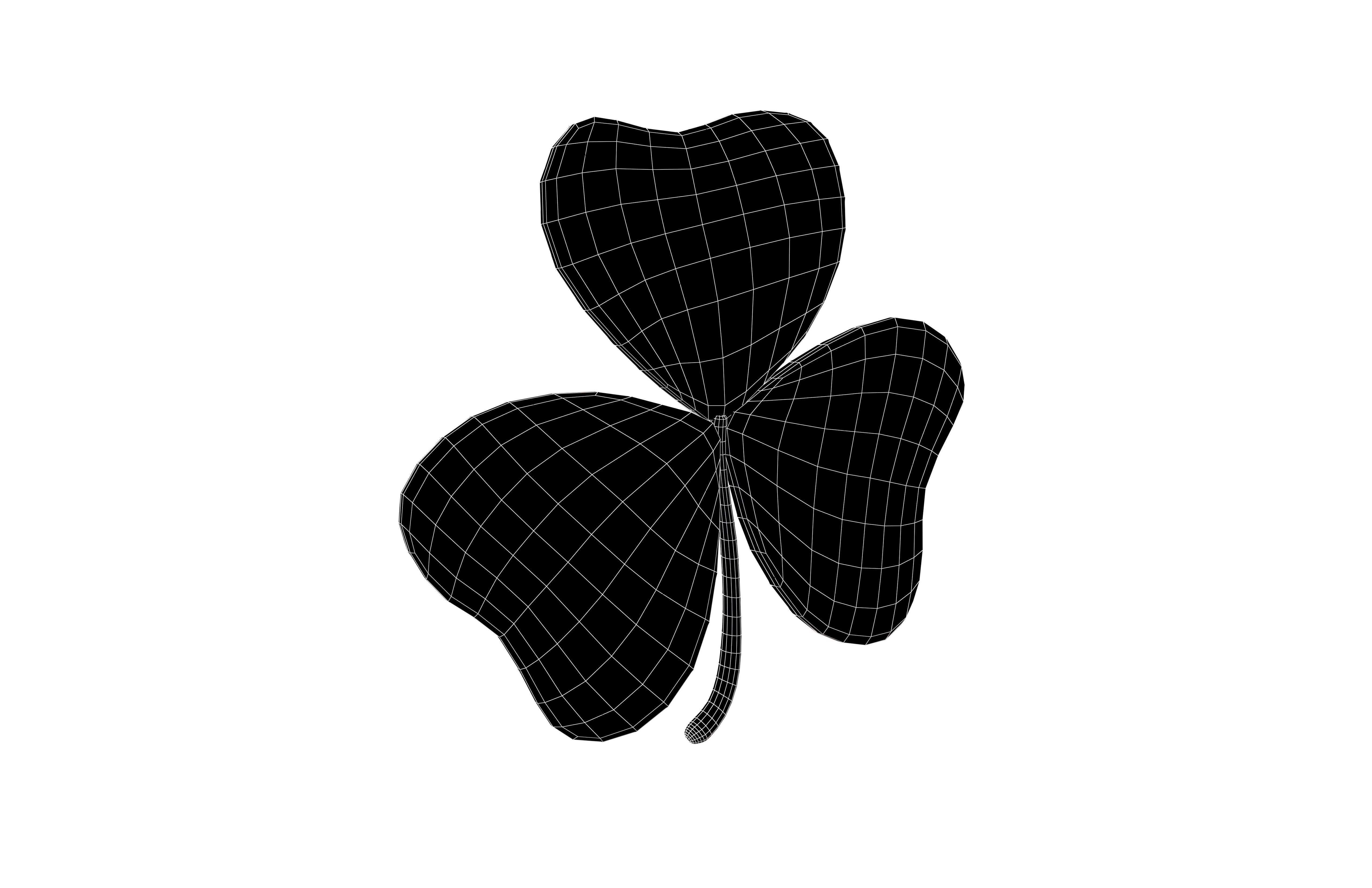 3D model Shamrock v2 002 VR / AR / low-poly | CGTrader
