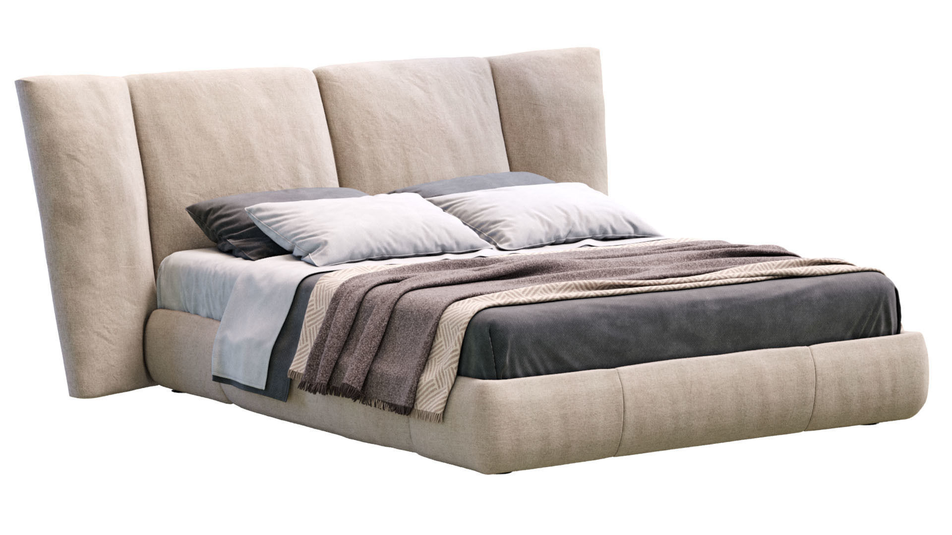 Youniverse Bed By Bonaldo 3D model | CGTrader