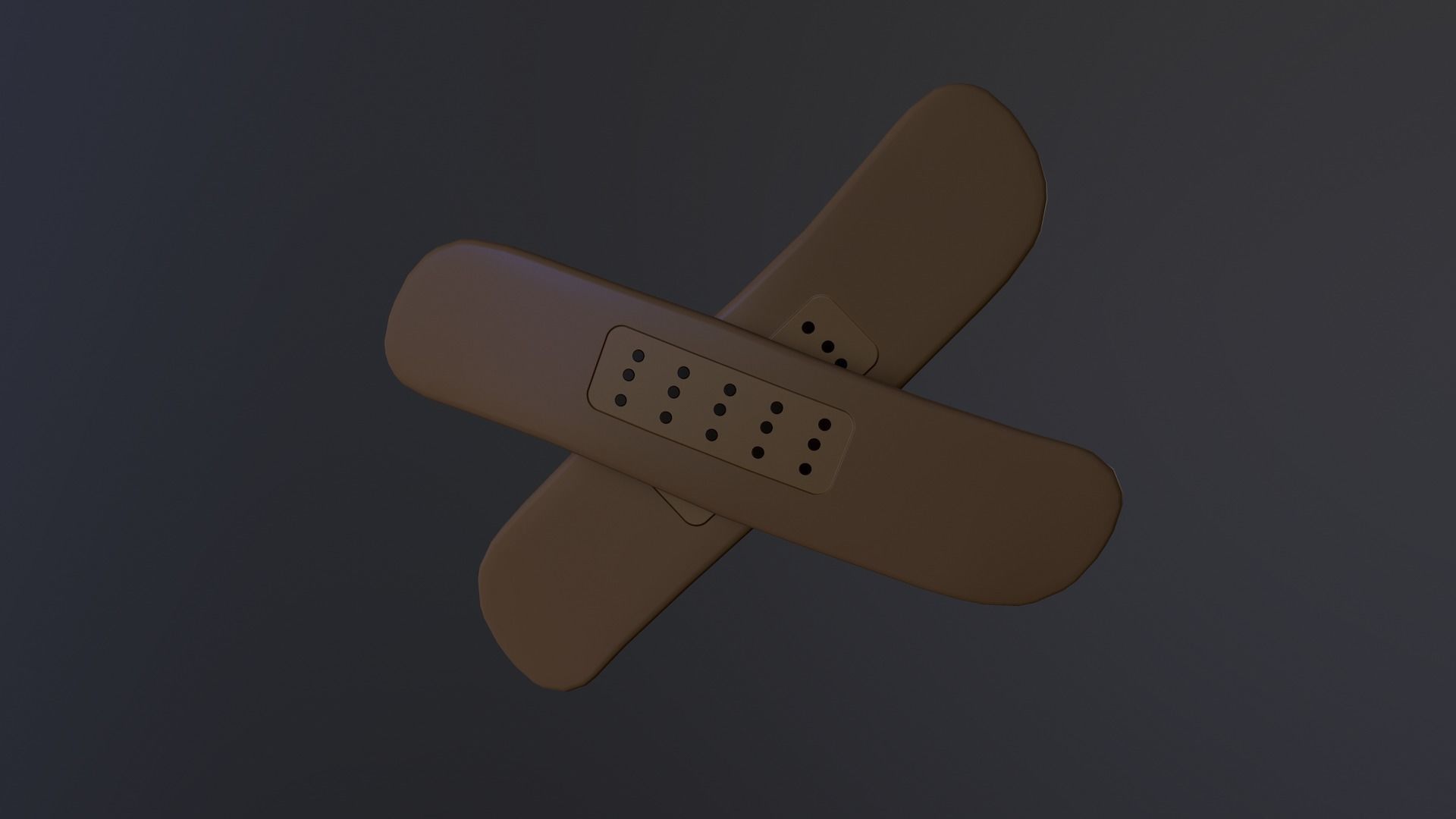 Adhesive Plaster free VR / AR / low-poly 3D model | CGTrader