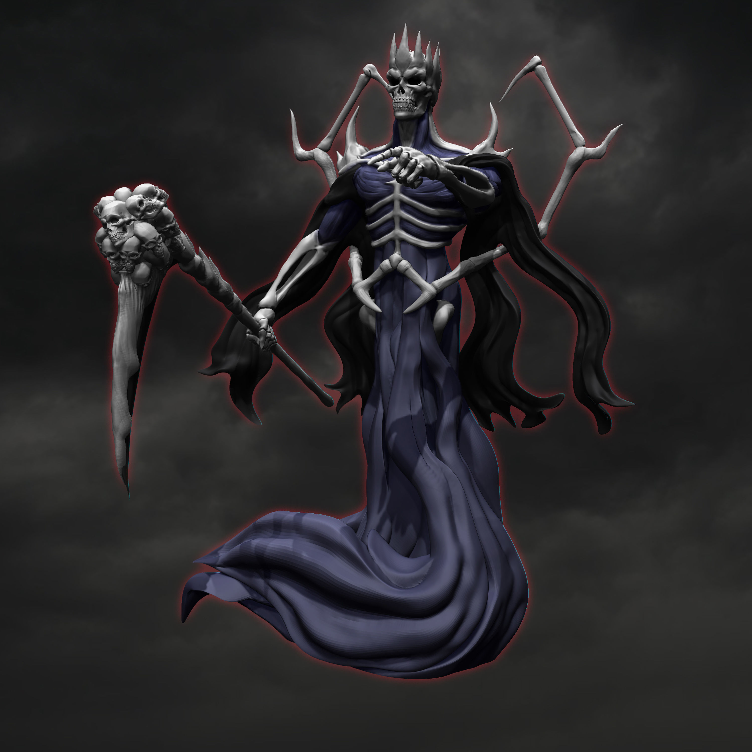 DEATH - CASTLEVANIA 3D model 3D printable | CGTrader