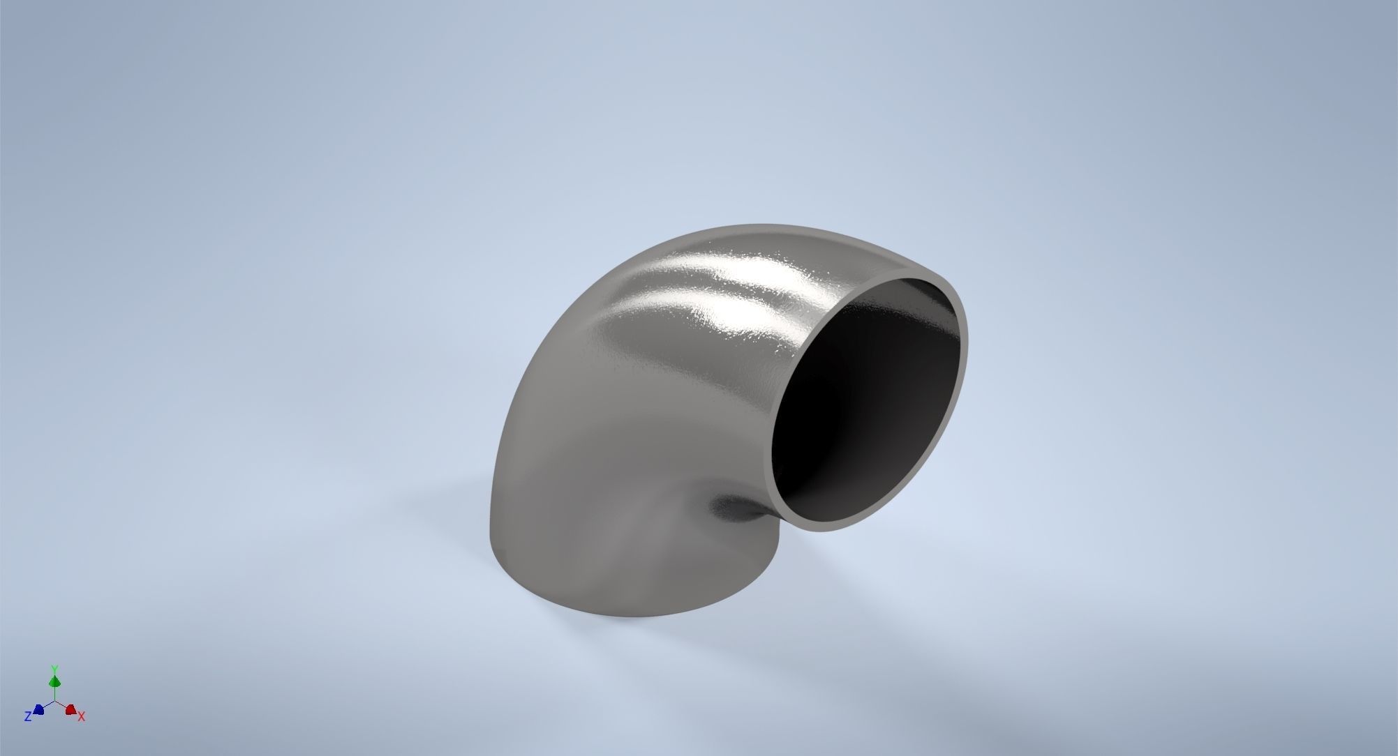 1 1-4 inches NPS BW 90 Degrees LR Elbows ASME-ANSI 3D model 3D printable | CGTrader