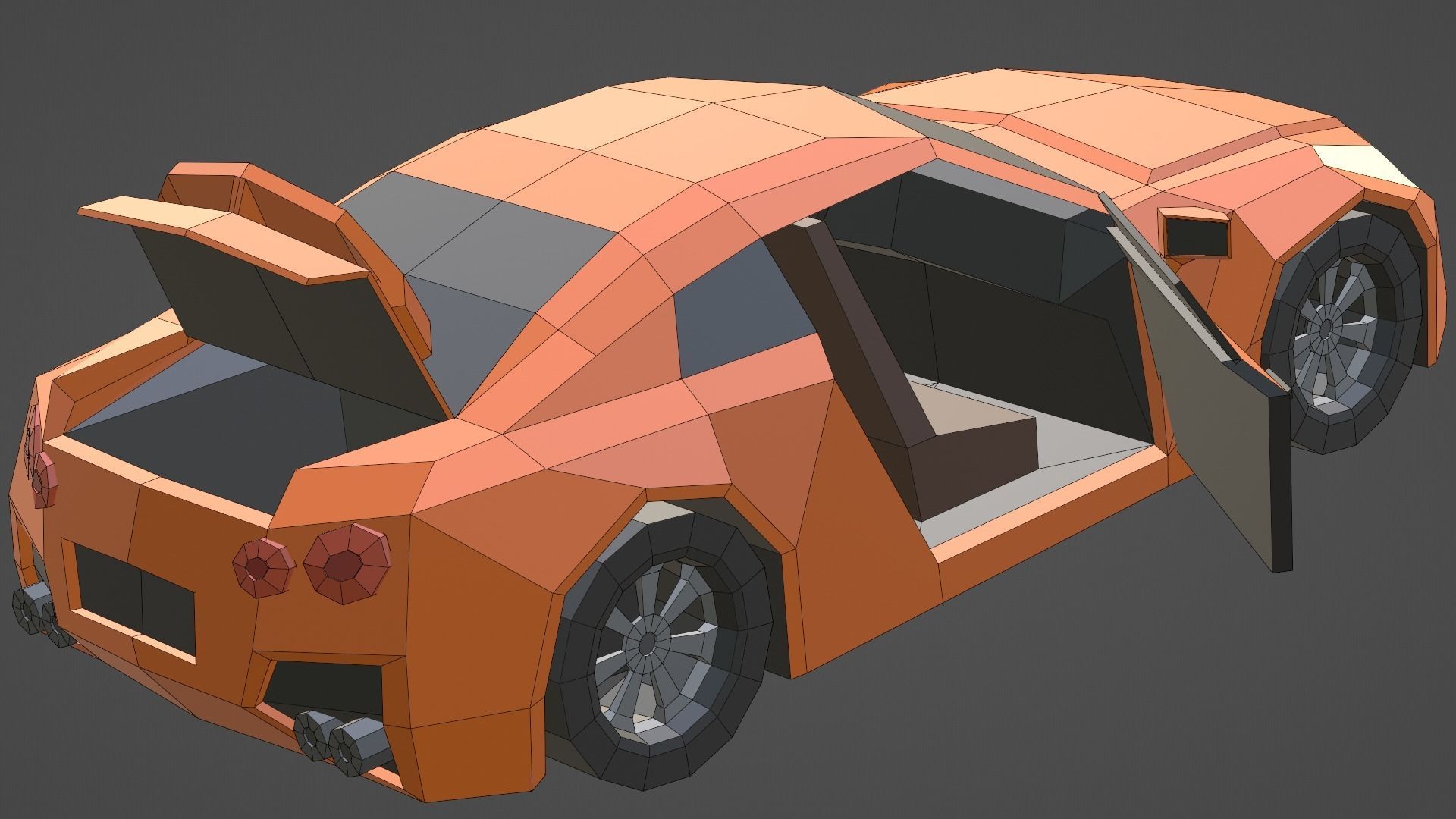 3D model Nissan GTR R35 Low-poly 3D model VR / AR / low-poly | CGTrader