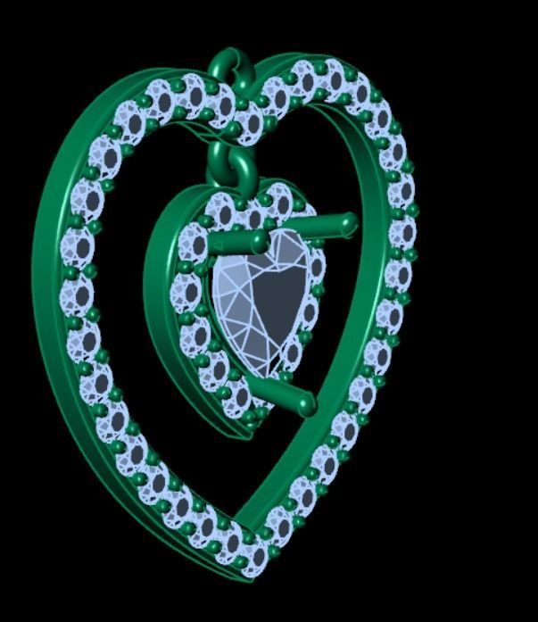 Pendant bi19 3D model 3D printable | CGTrader