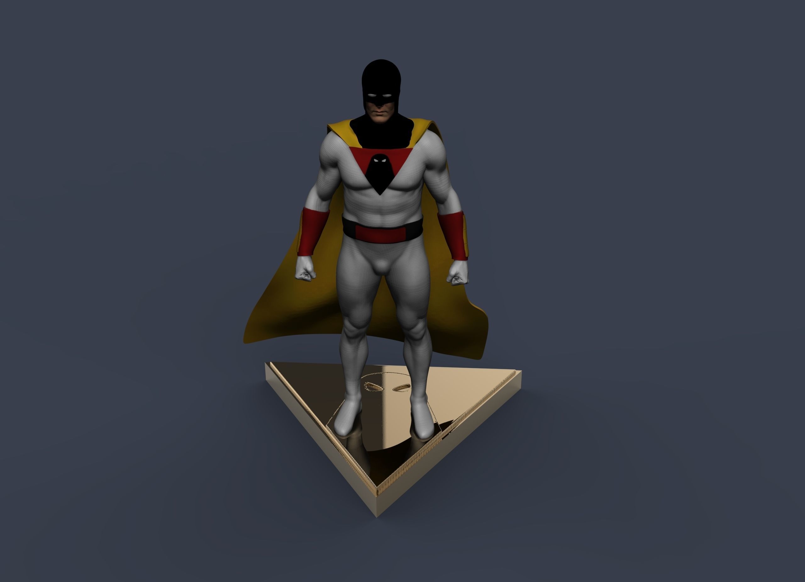 Space Ghost 3D model 3D printable | CGTrader