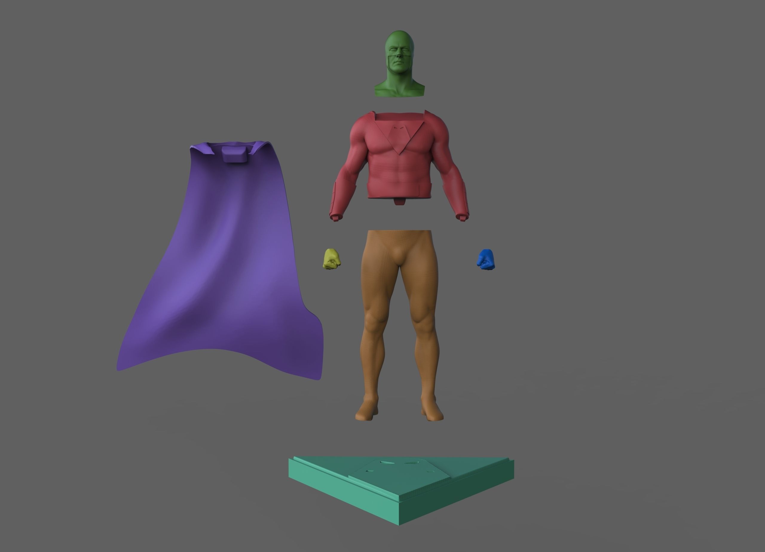 Space Ghost 3D model 3D printable | CGTrader