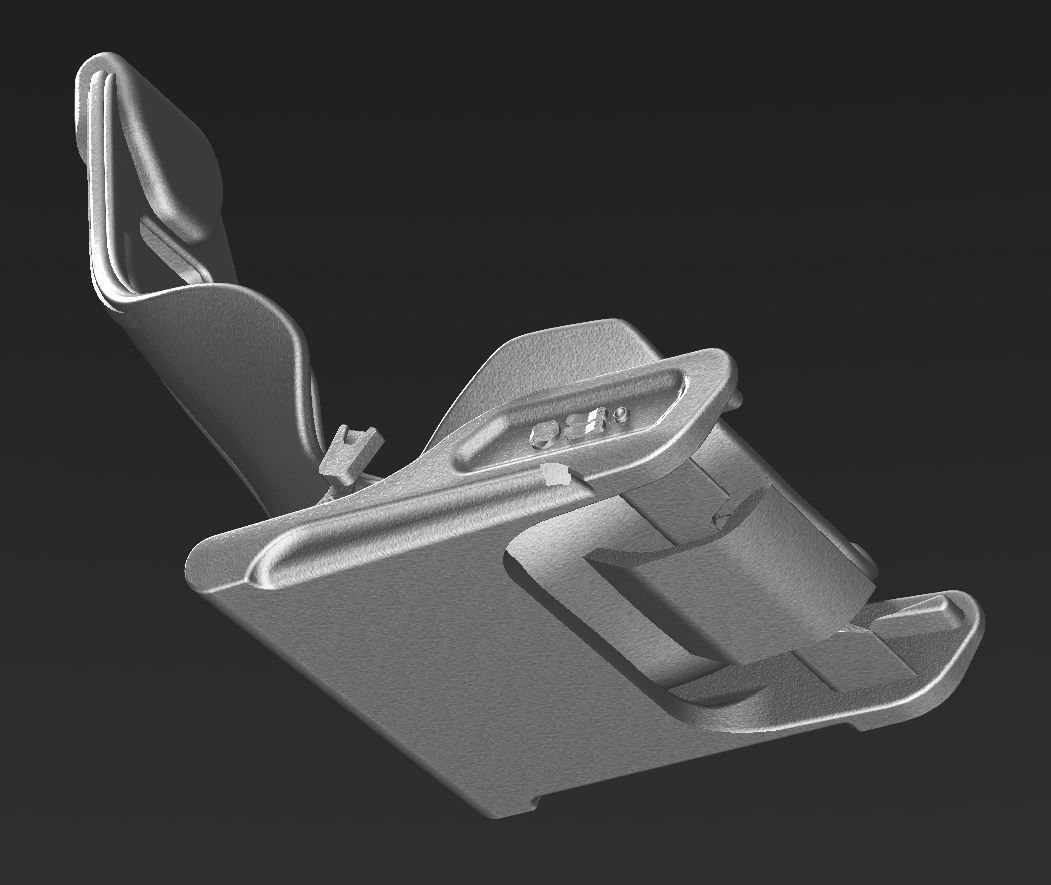 Highly Detailed Car Seat for Diecast Model and 3D Printing 3D model 3D ...