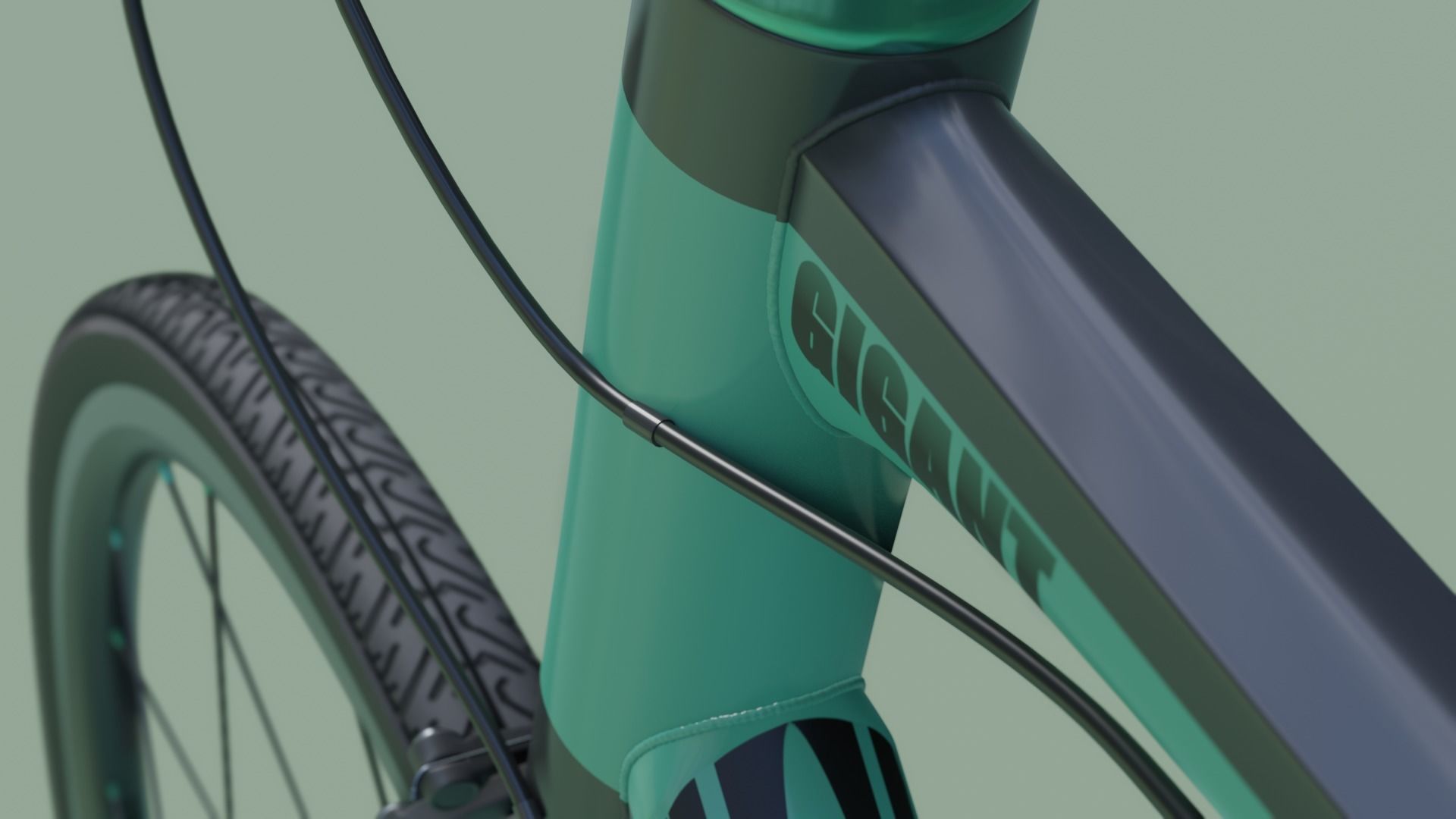 Realistic Road Bike Textured High poly XC gravel bicycle free 3D model ...