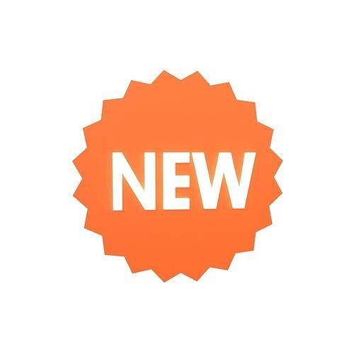 3D model New Sign Icon v1 002 VR / AR / low-poly | CGTrader