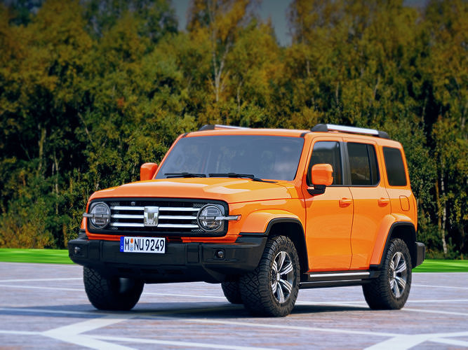 Tank 300 3D model | CGTrader