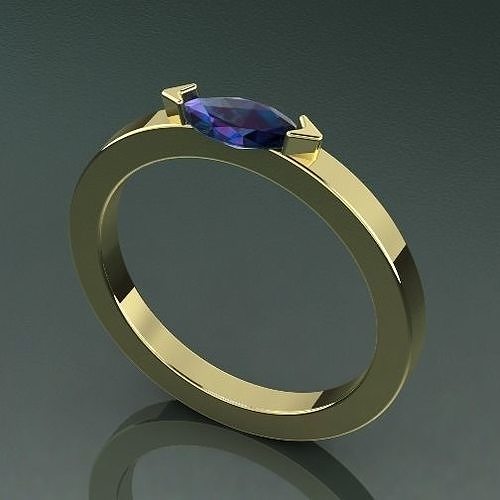 Soliter ring Model 2626 3D model 3D printable | CGTrader