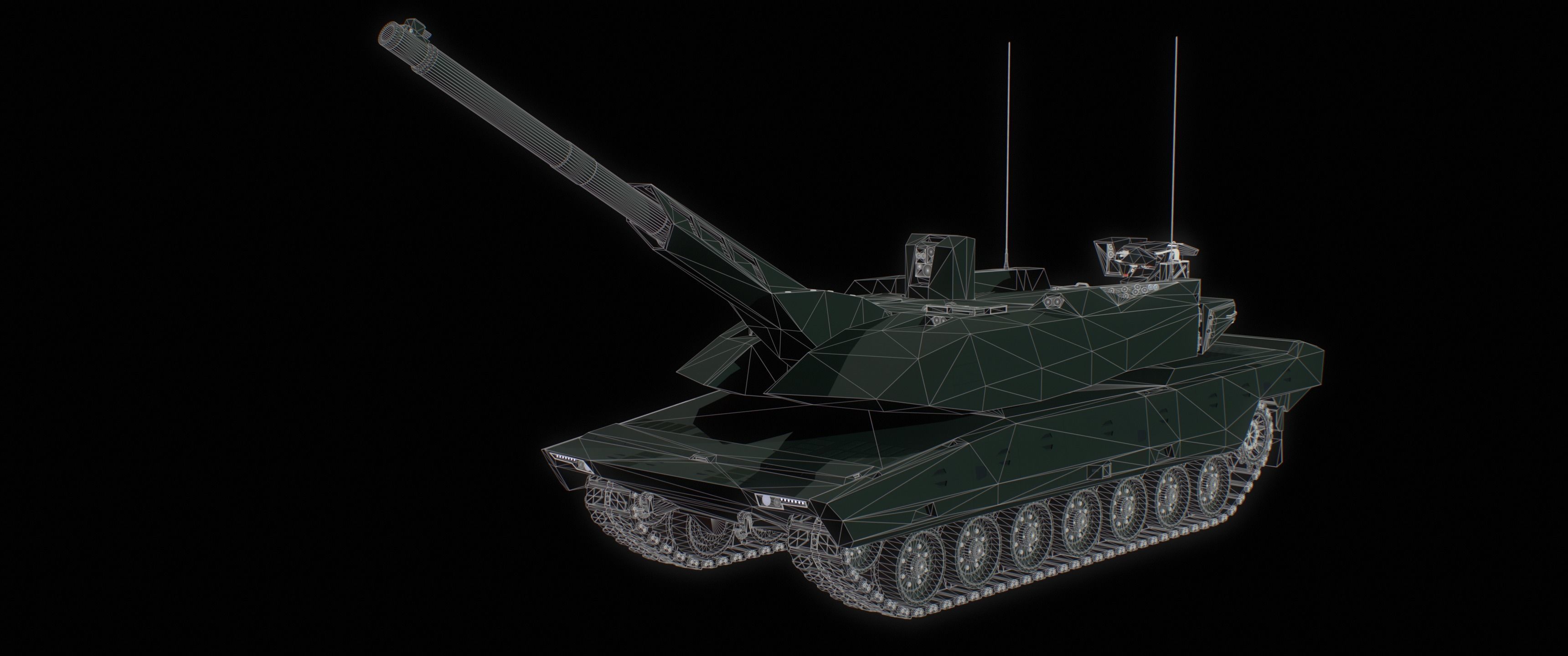 Tiger 3A 3D model | CGTrader
