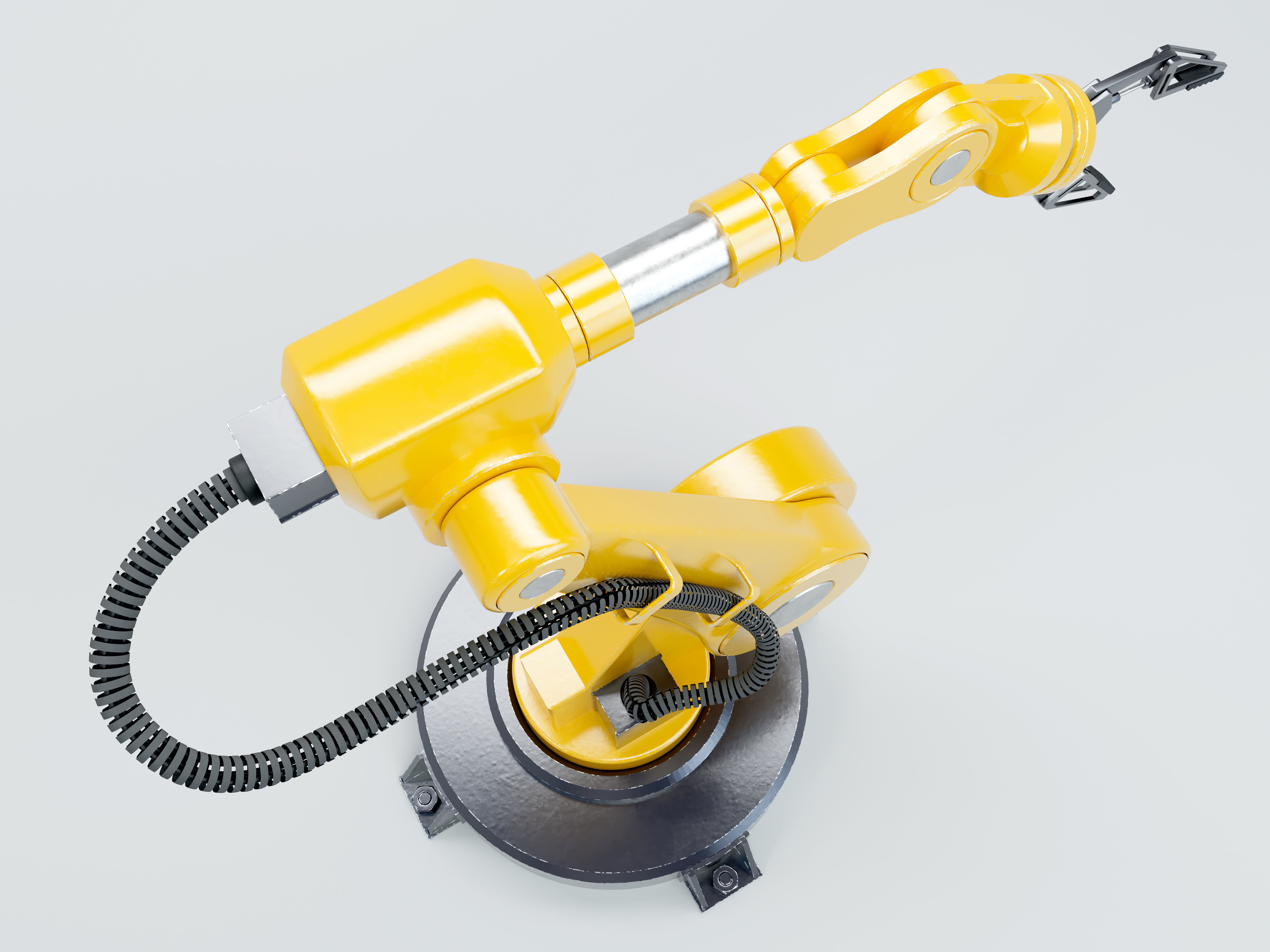 Robotic Mechanical Arm 3D model | CGTrader