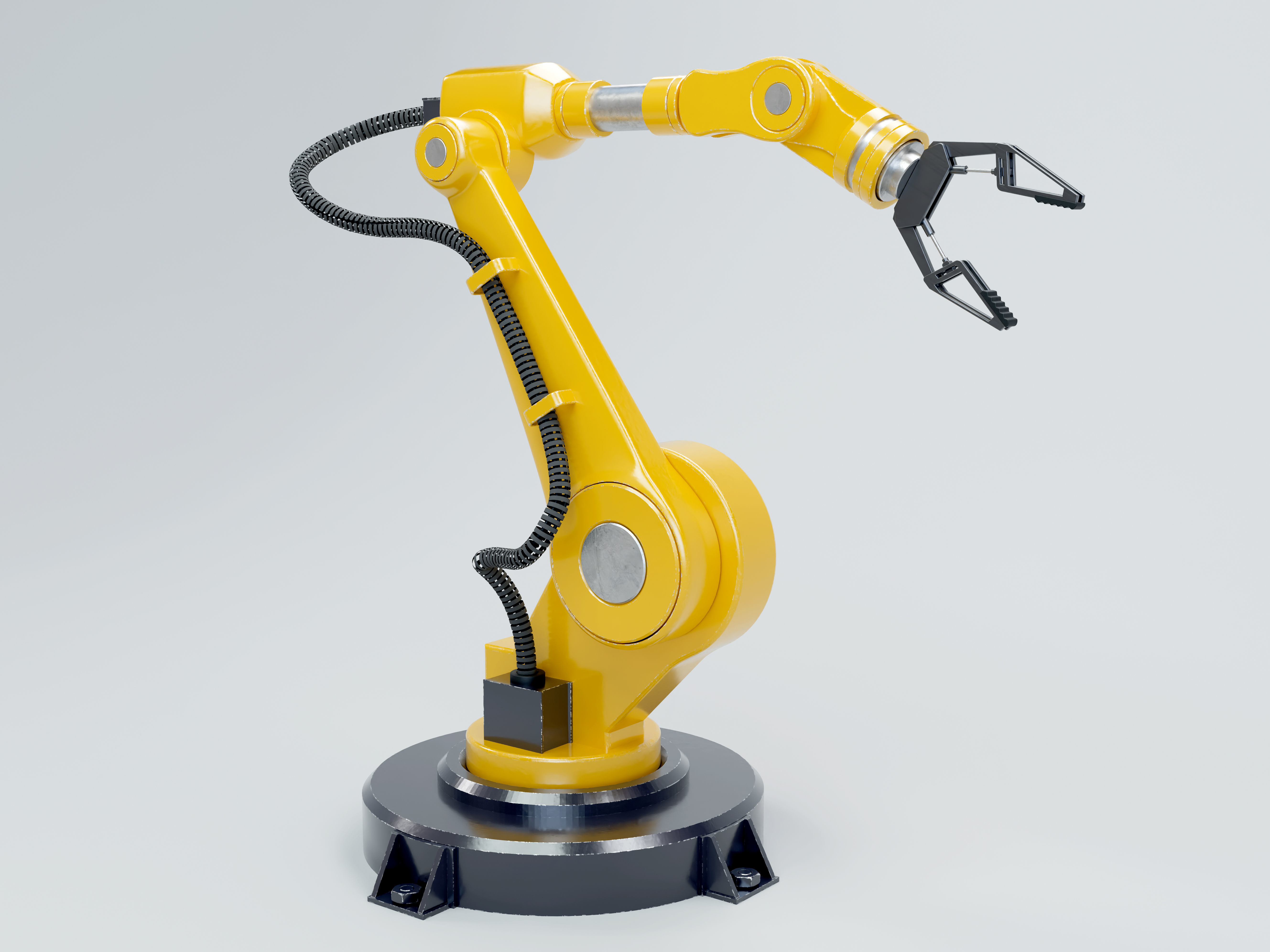 Robotic Mechanical Arm 3D model | CGTrader