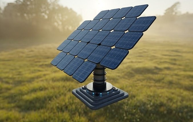 Scifi Solar Panel 3D model | CGTrader