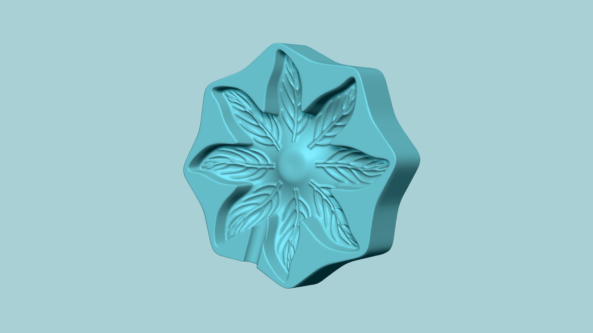 Tropicalia Flower - Molding Arrangement Foundry Craft 3D model 3D ...
