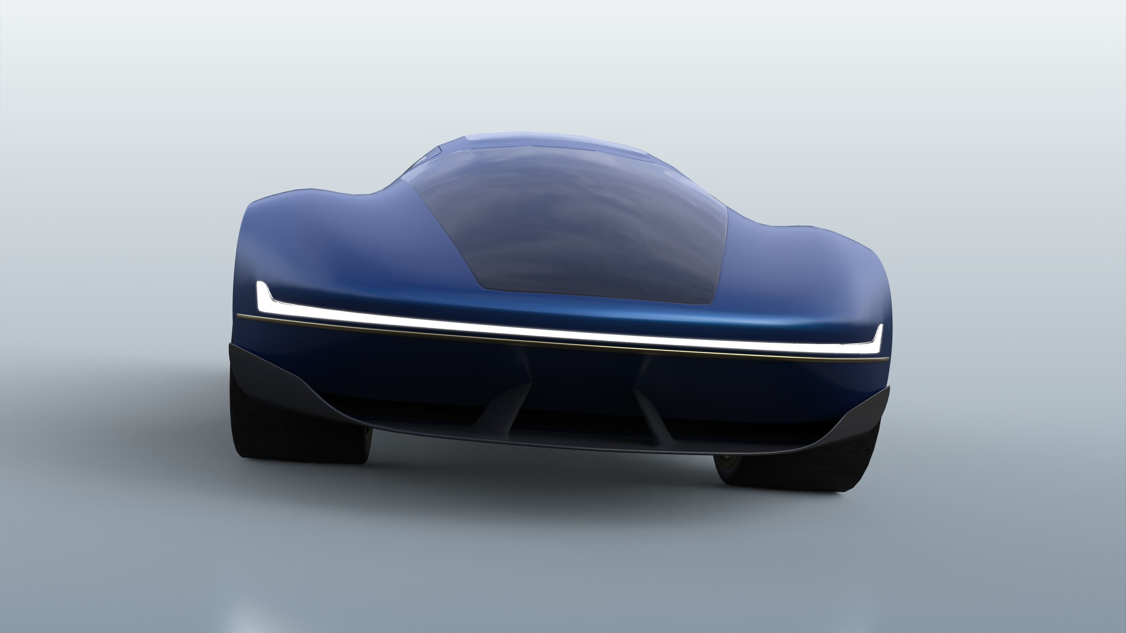 Excalibur V2- Futuristic Super Limousine 3D model | CGTrader