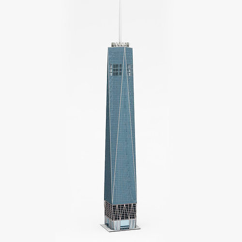 World Trade Center One in New York 3D model | CGTrader