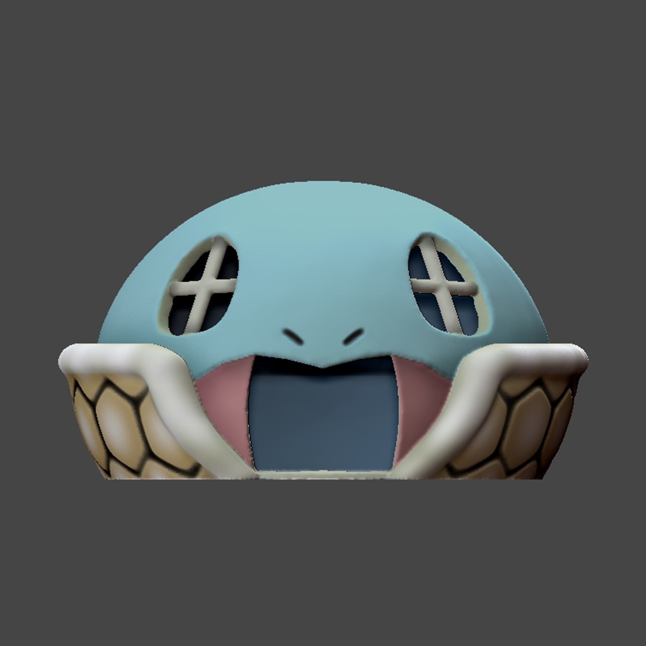 Pokemon Squirtle House 3D model 3D printable | CGTrader