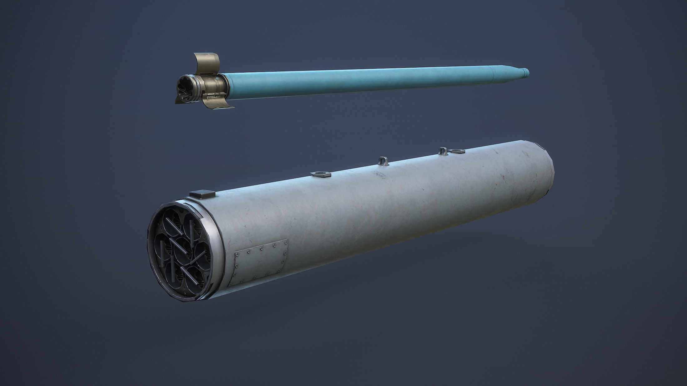 3D model Helicopter Nato Weapons Set Low-Poly VR / AR / low-poly | CGTrader