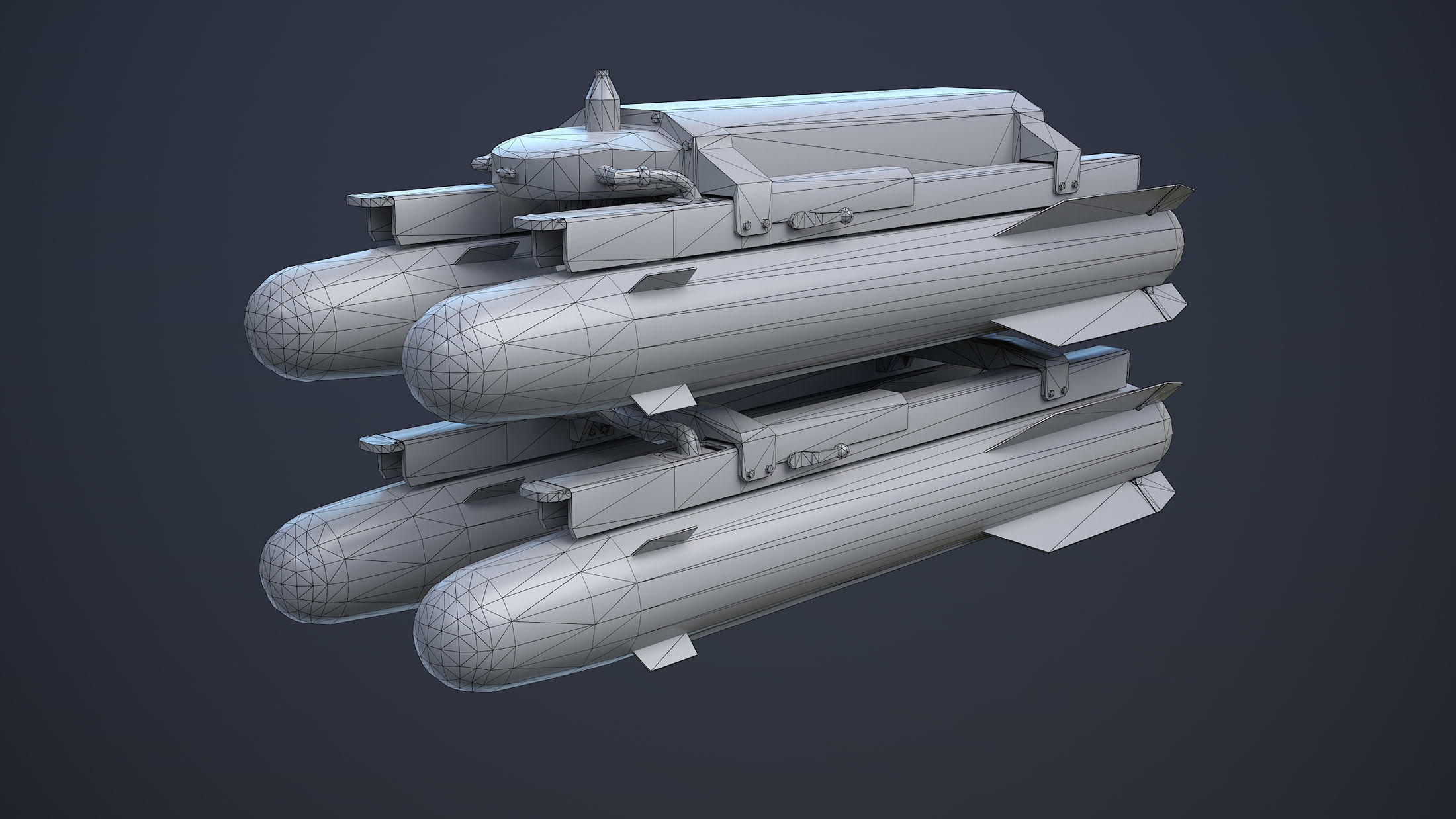 3D model Helicopter Nato Weapons Set Low-Poly VR / AR / low-poly | CGTrader