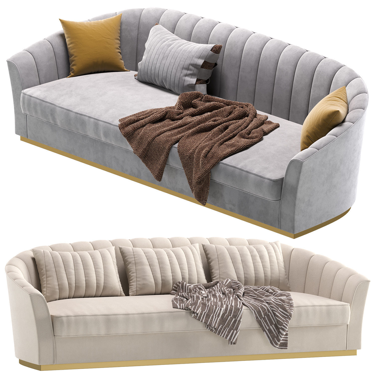 Sofa FRANKLIN by Cazarina Interiors 3D model | CGTrader