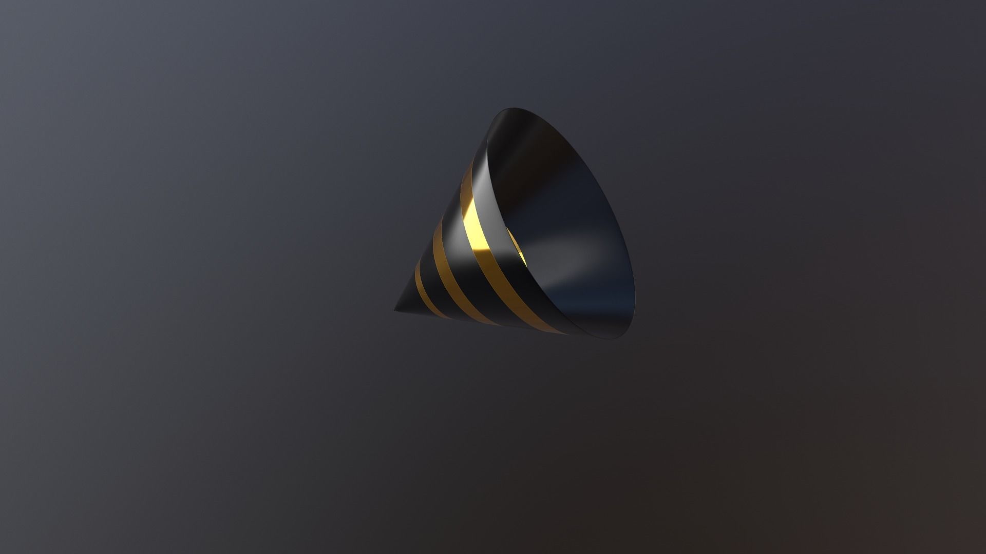 3D model Celebration Cone VR / AR / low-poly | CGTrader