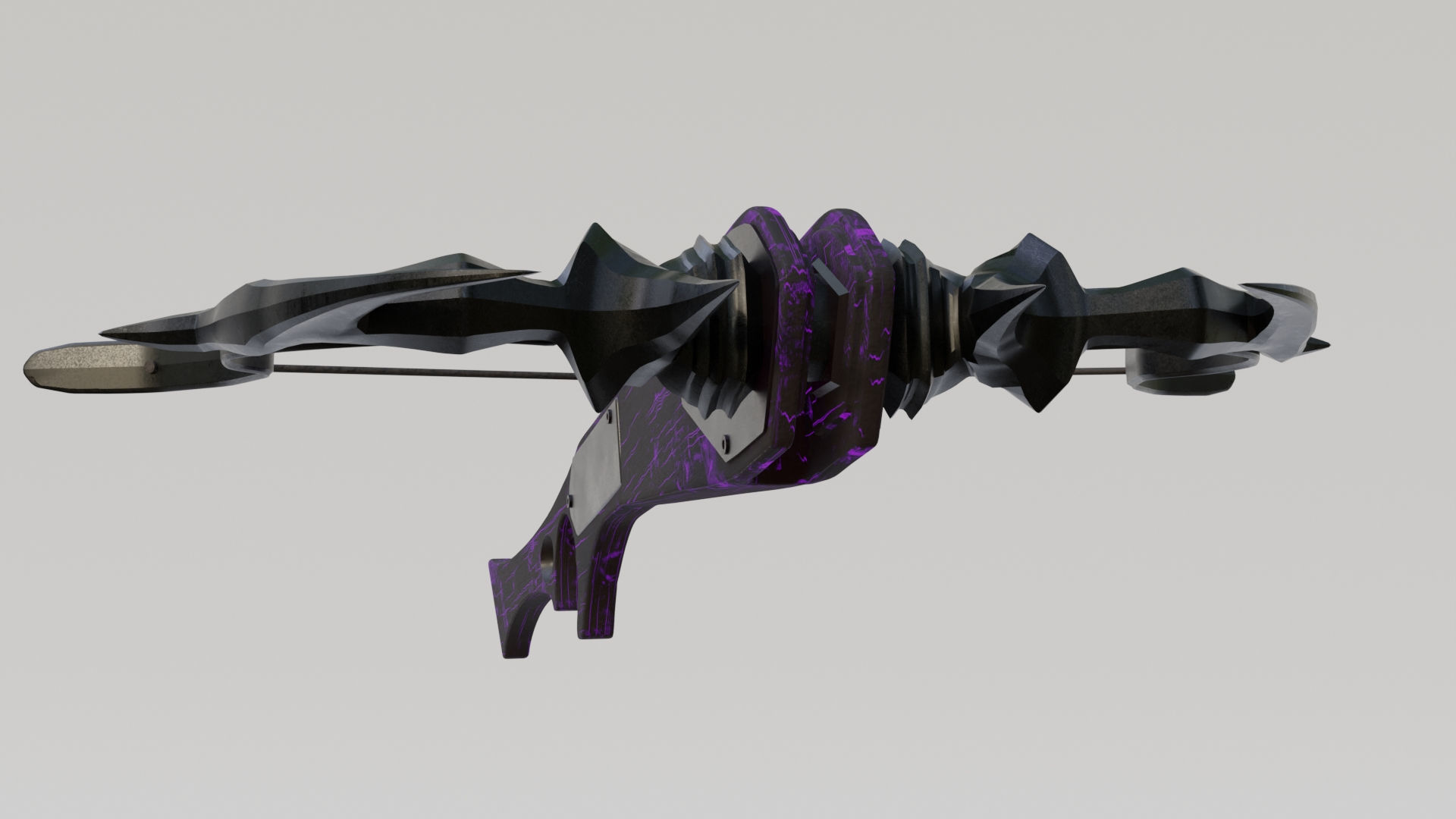 3D model Dark Crossbow VR / AR / low-poly | CGTrader