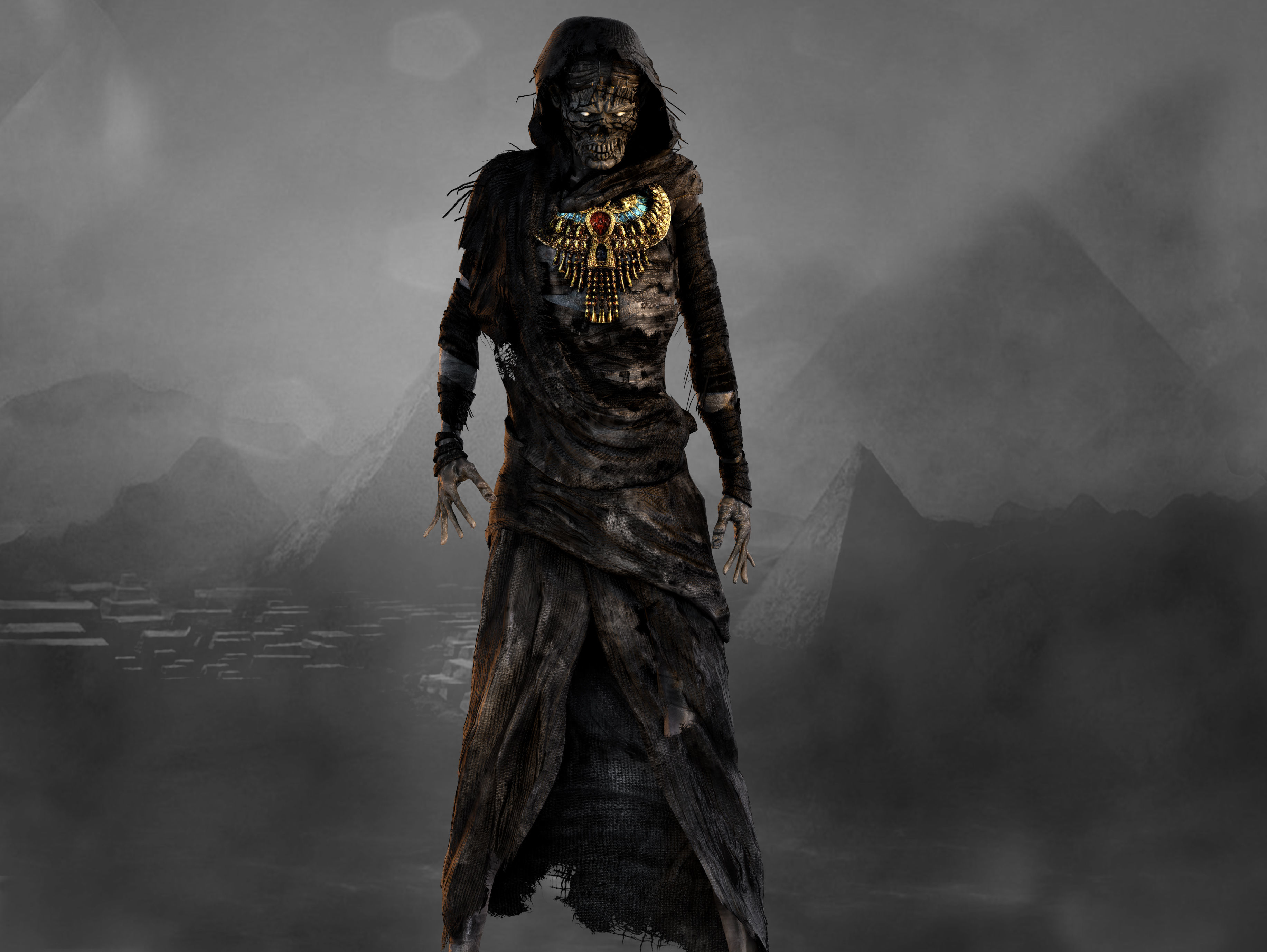 3D model Mummy VR / AR / low-poly rigged | CGTrader