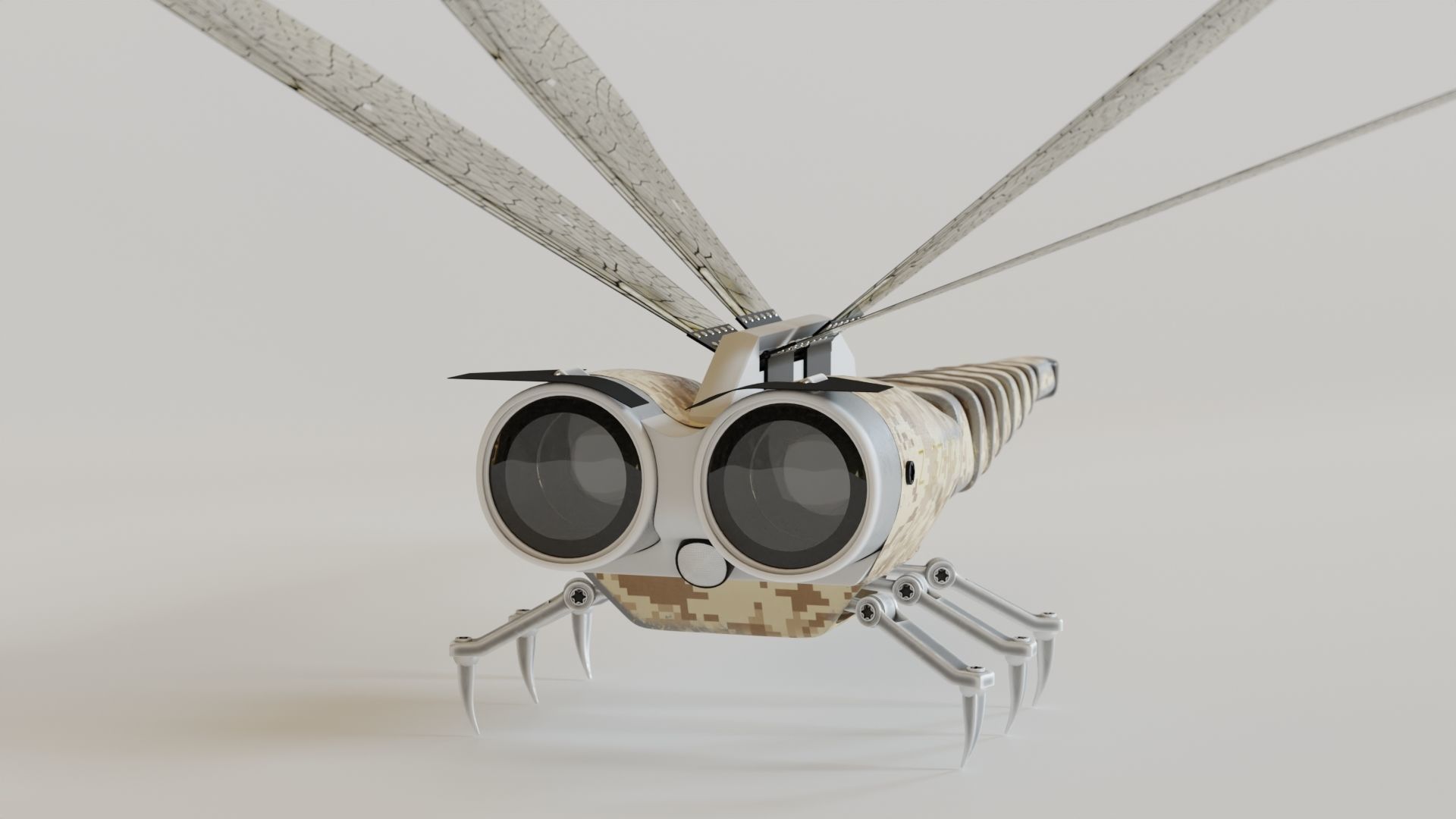 Dragonfly drone 3D model | CGTrader