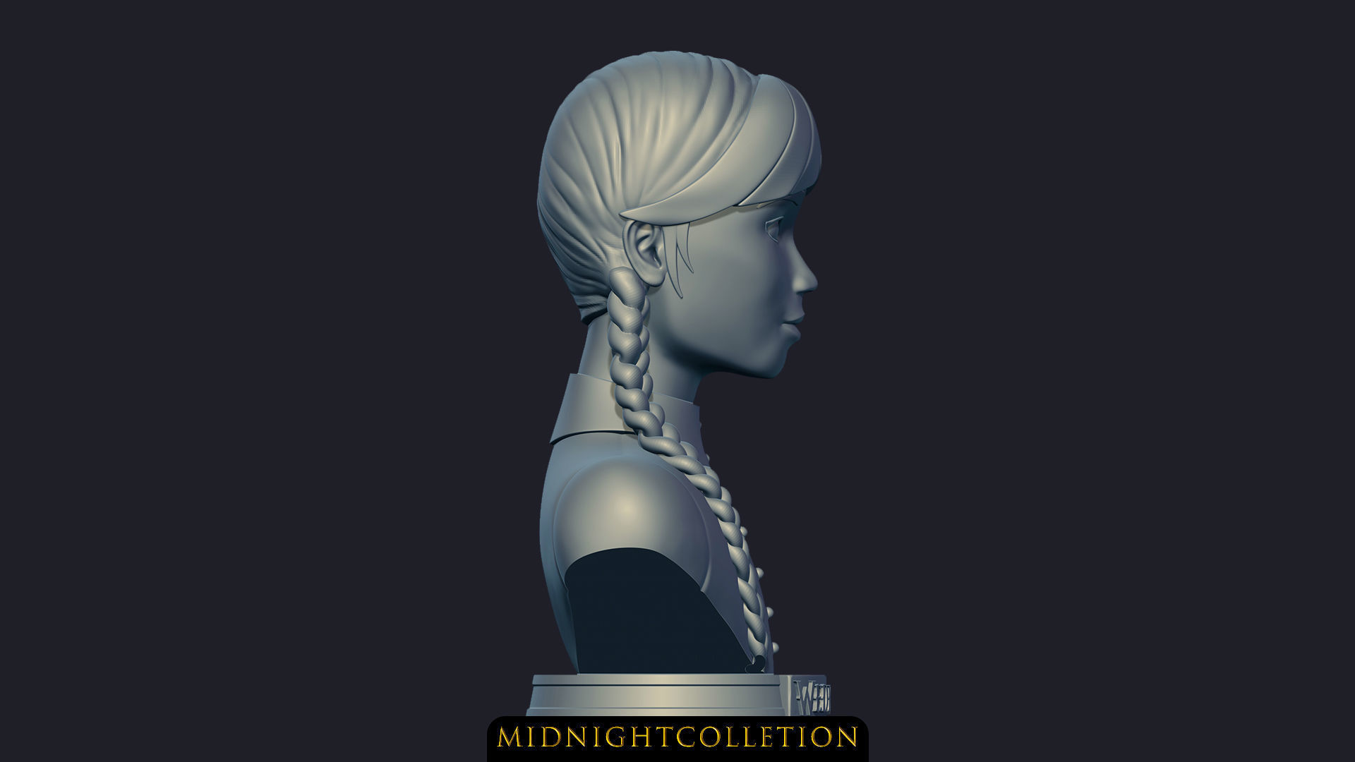 WEDNESDAY ADDAMS - WANDINHA 3D model 3D printable | CGTrader