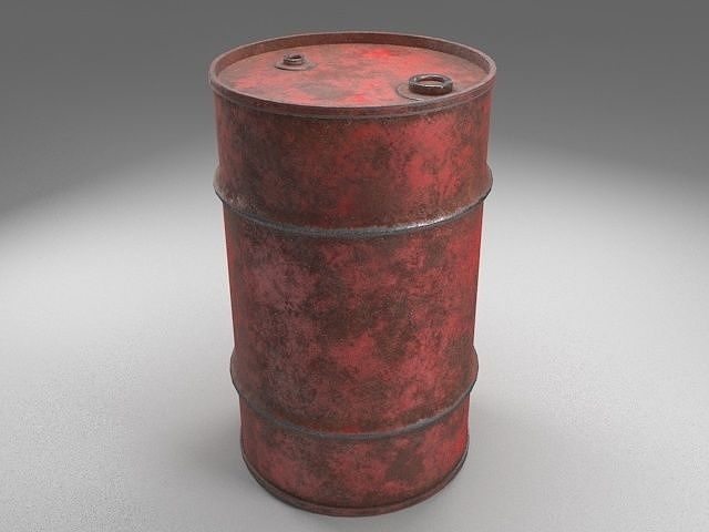 Oil Barrel 3D model | CGTrader