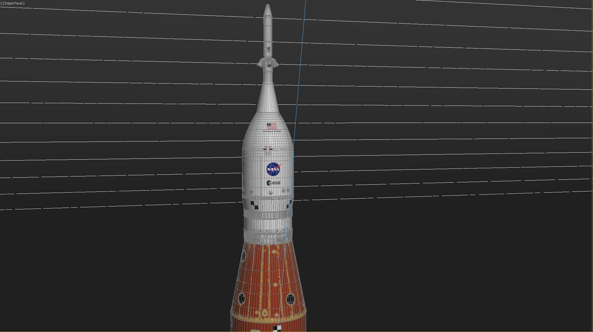 Artemis Rocket - SLS Space Launch System 3D model | CGTrader