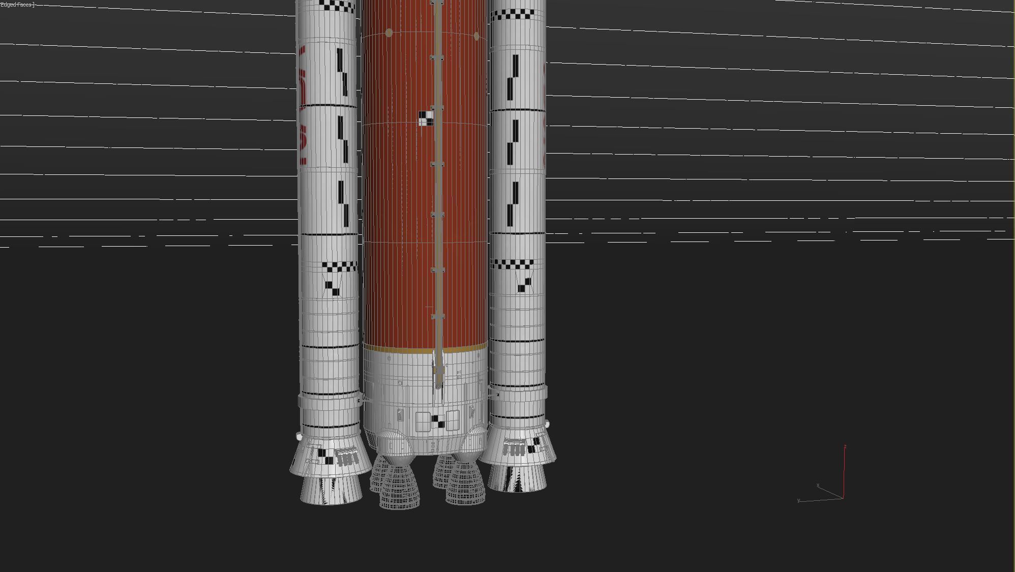 Artemis Rocket - SLS Space Launch System 3D model | CGTrader