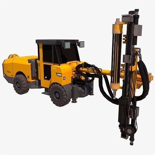 3D model Epiroc Simba S7 VR / AR / low-poly | CGTrader