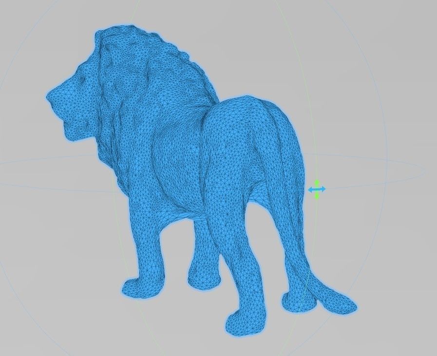 Lion 3D Print STL File 1 Ideal for 3D Printing Collectibles 3D model 3D ...