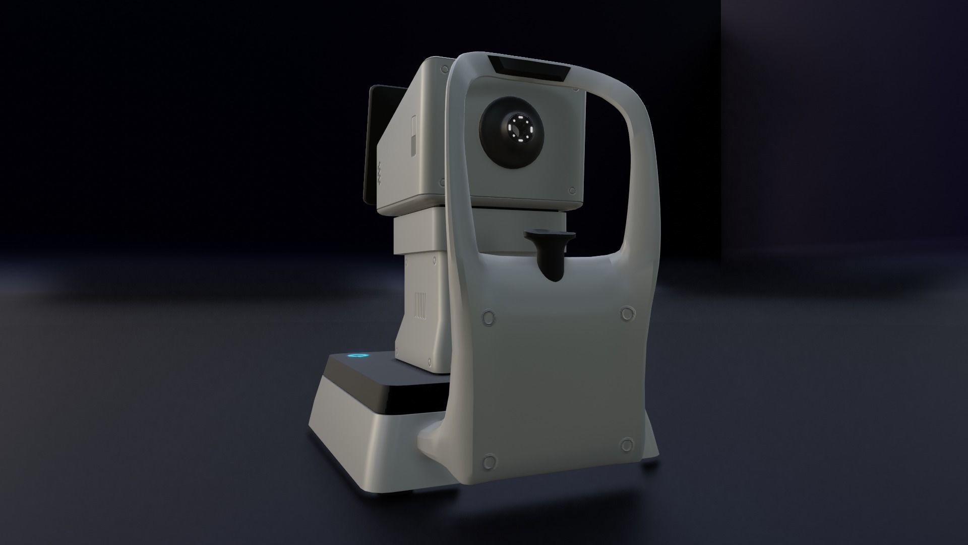 3D model The Keratometer ophthalmology machine VR / AR / low-poly ...