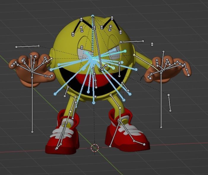3D model Ti Pacman VR / AR / low-poly | CGTrader