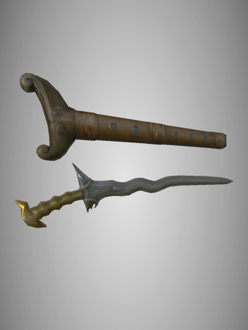 Kalis Sword 3D model | CGTrader