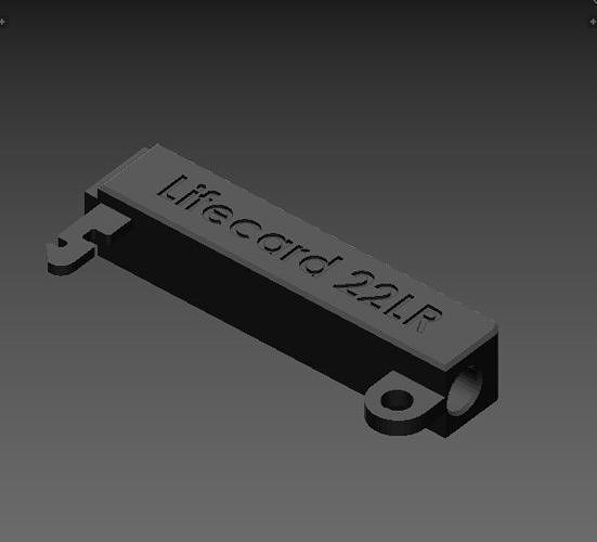Lifecard-22-Barrel 3D model 3D printable | CGTrader