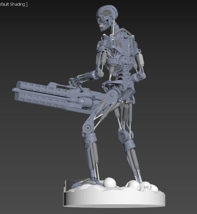 THE TERMINATOR T-800 3D model 3D printable | CGTrader