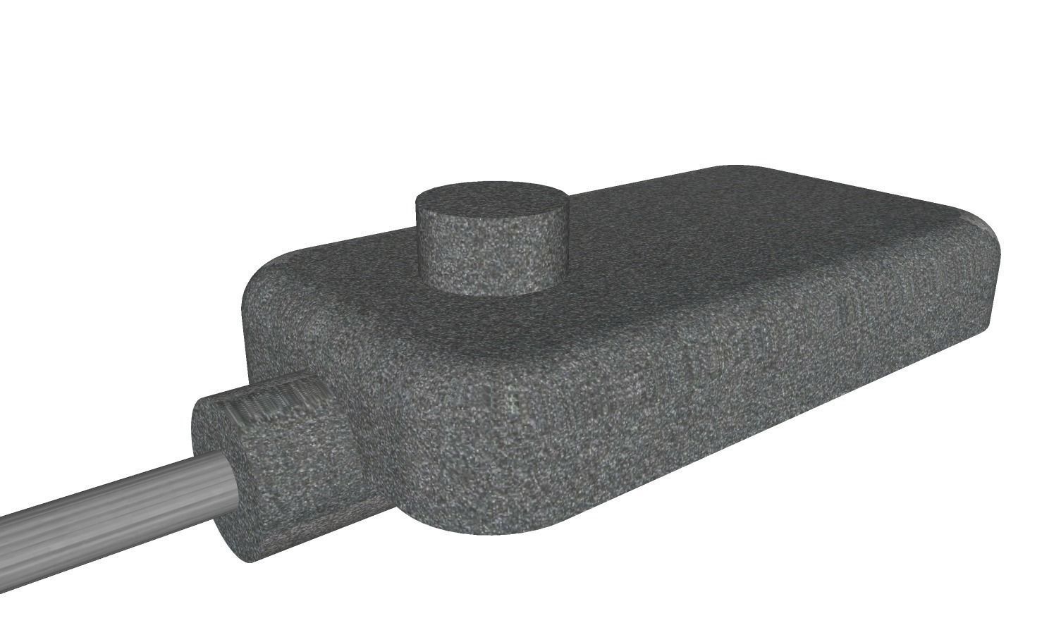 Concrete Lamp Post - Light Pole - Light Post - Street Light 03 3D model ...