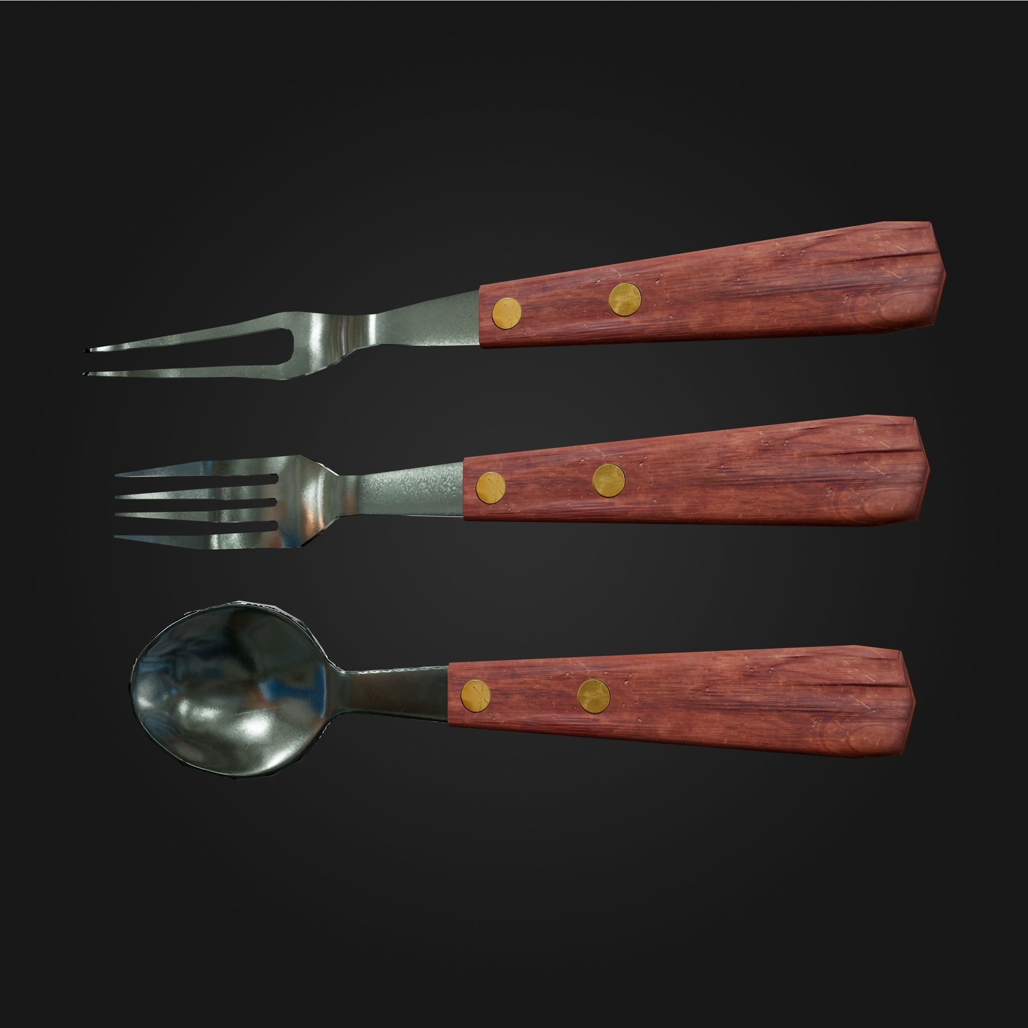 3D model Kitchen Props Basic kitchenWare VR / AR / low-poly | CGTrader