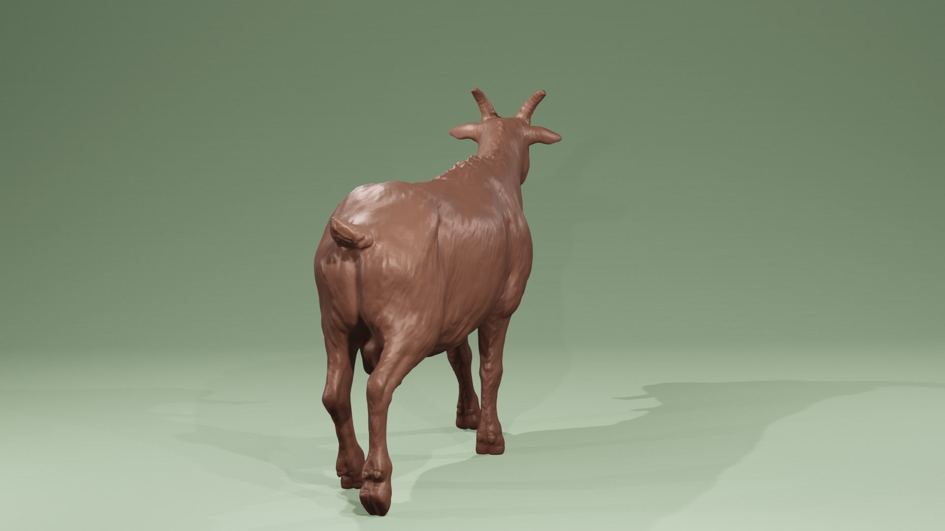 Walking realistic goat farm diorama for printing 3D model 3D printable ...