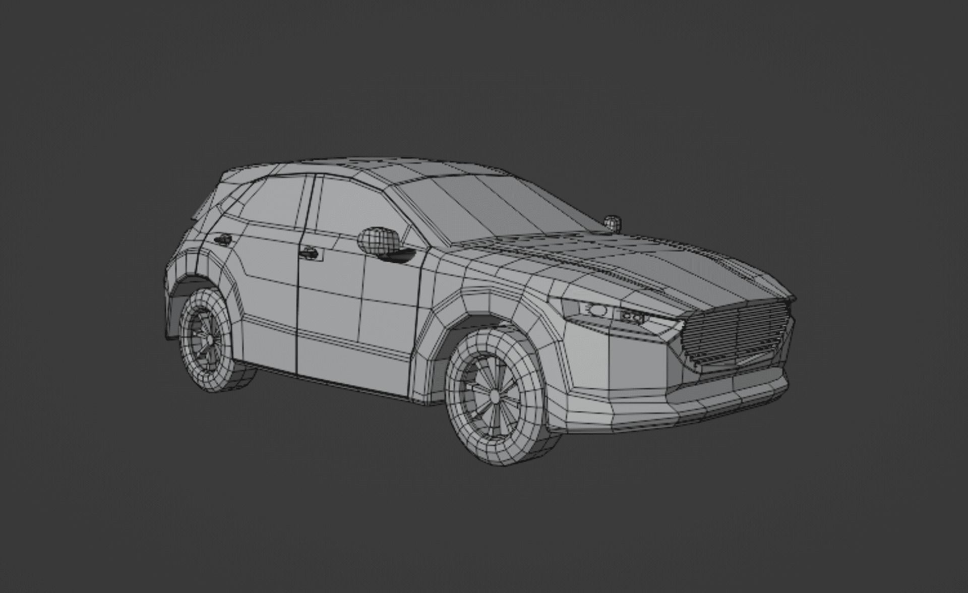 3D model Low Poly SUV Cars VR / AR / low-poly | CGTrader
