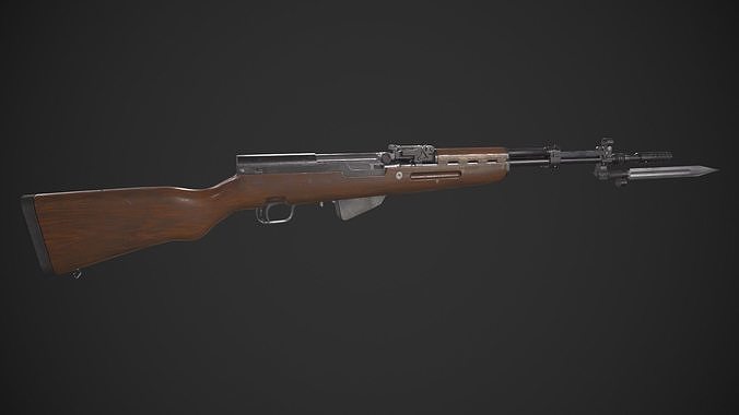 3D model SKS Rifle VR / AR / low-poly | CGTrader