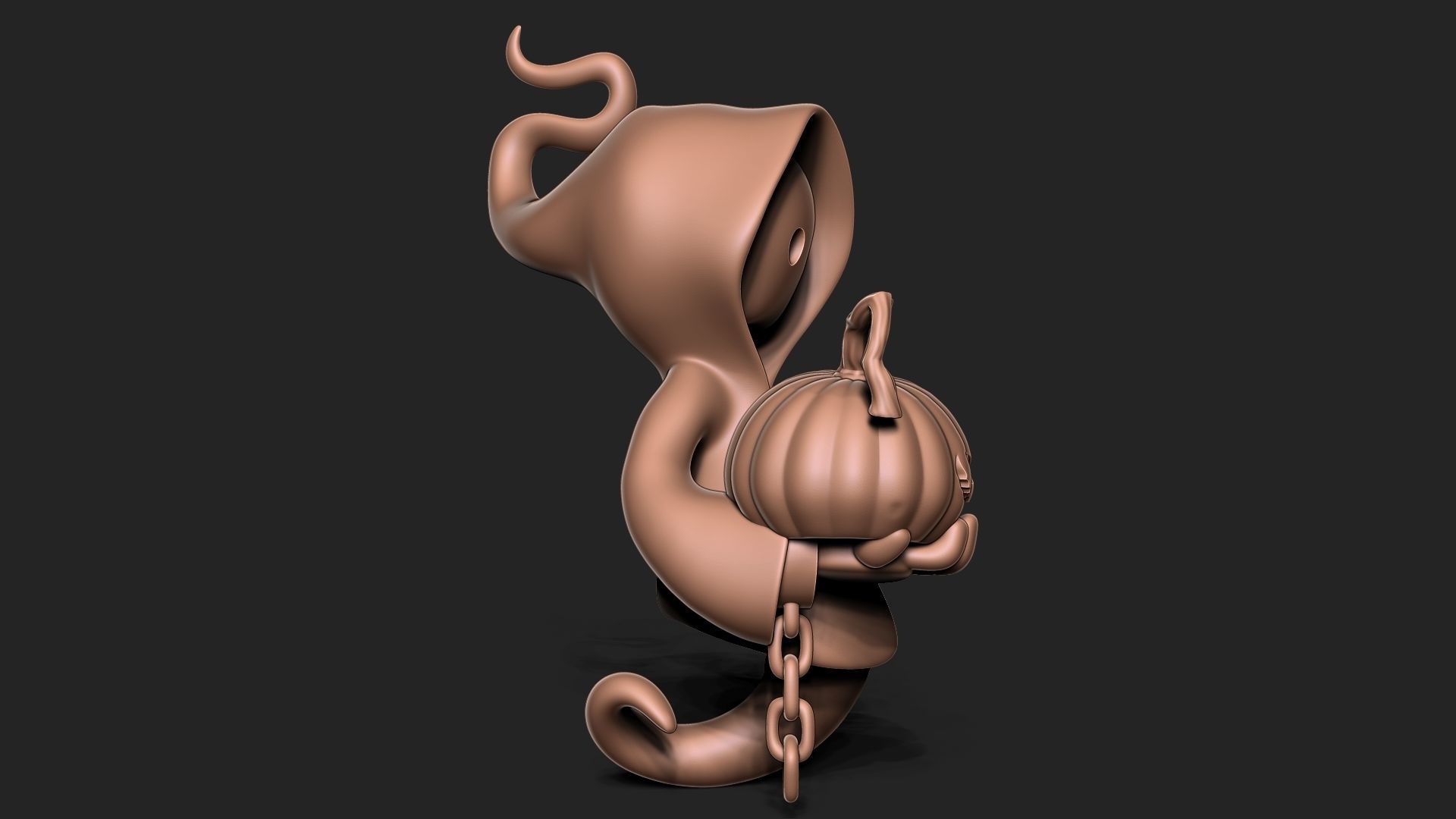 Halloween Ghost 3D model 3D printable | CGTrader